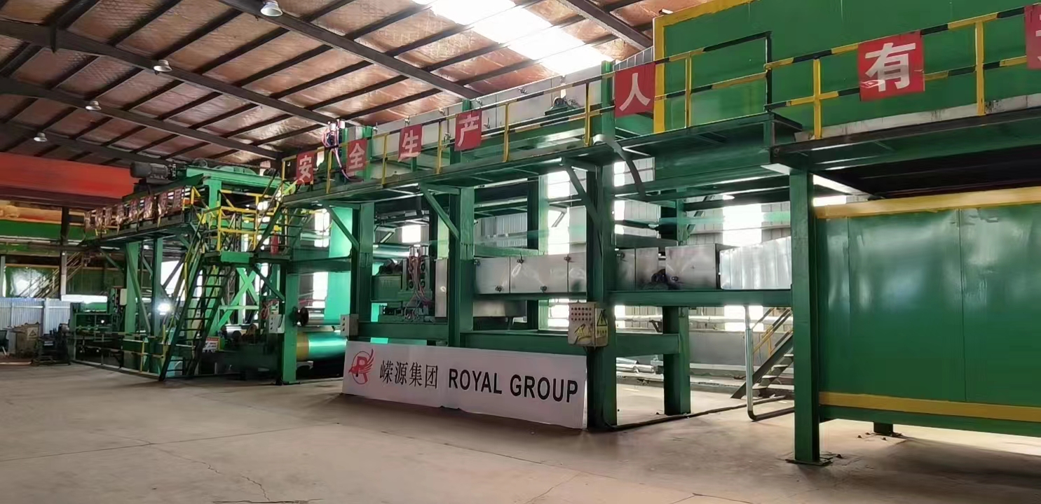 News - Color Coated Coil Production Line Officially Put into Operation ...