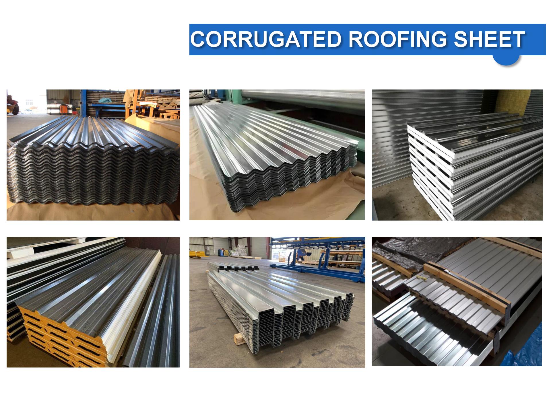 Wholesale Galvanized / Galvalume Corrugated Roofing Steel Plates ...