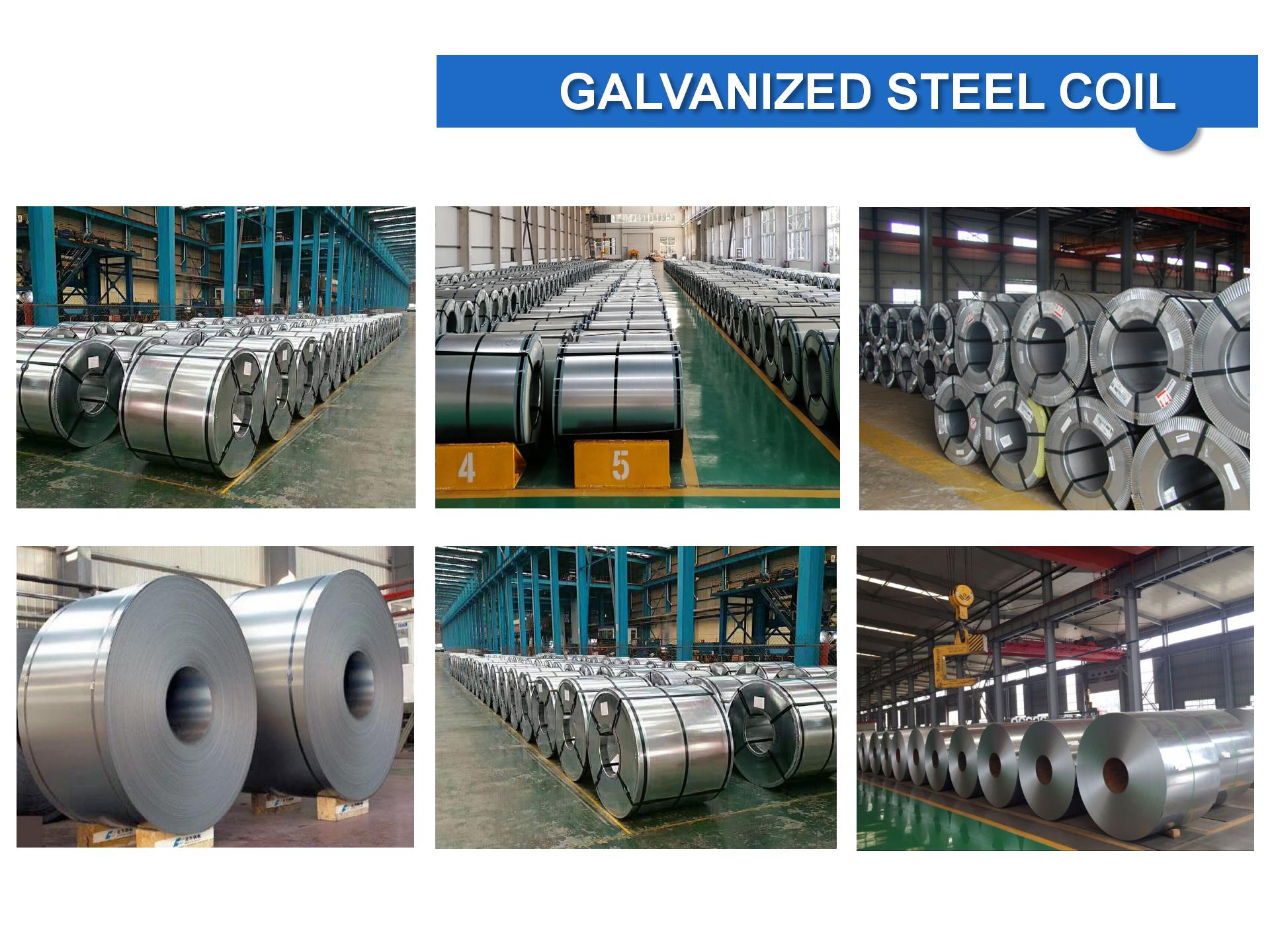 Wholesale DX54D Cold Rolled Galvanized / Galvanised Steel Coils for ...