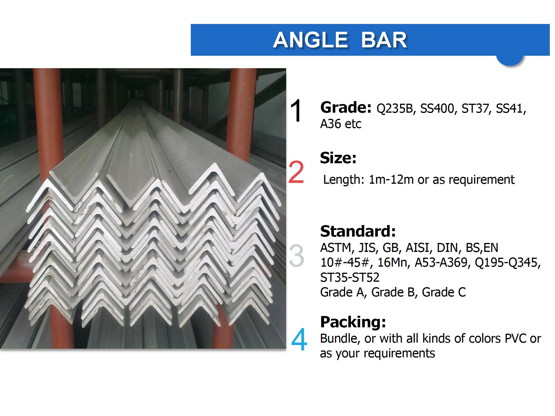 Wholesale Factory Price 40x40x4mm Q235B Galvanized Angle Steel For ...