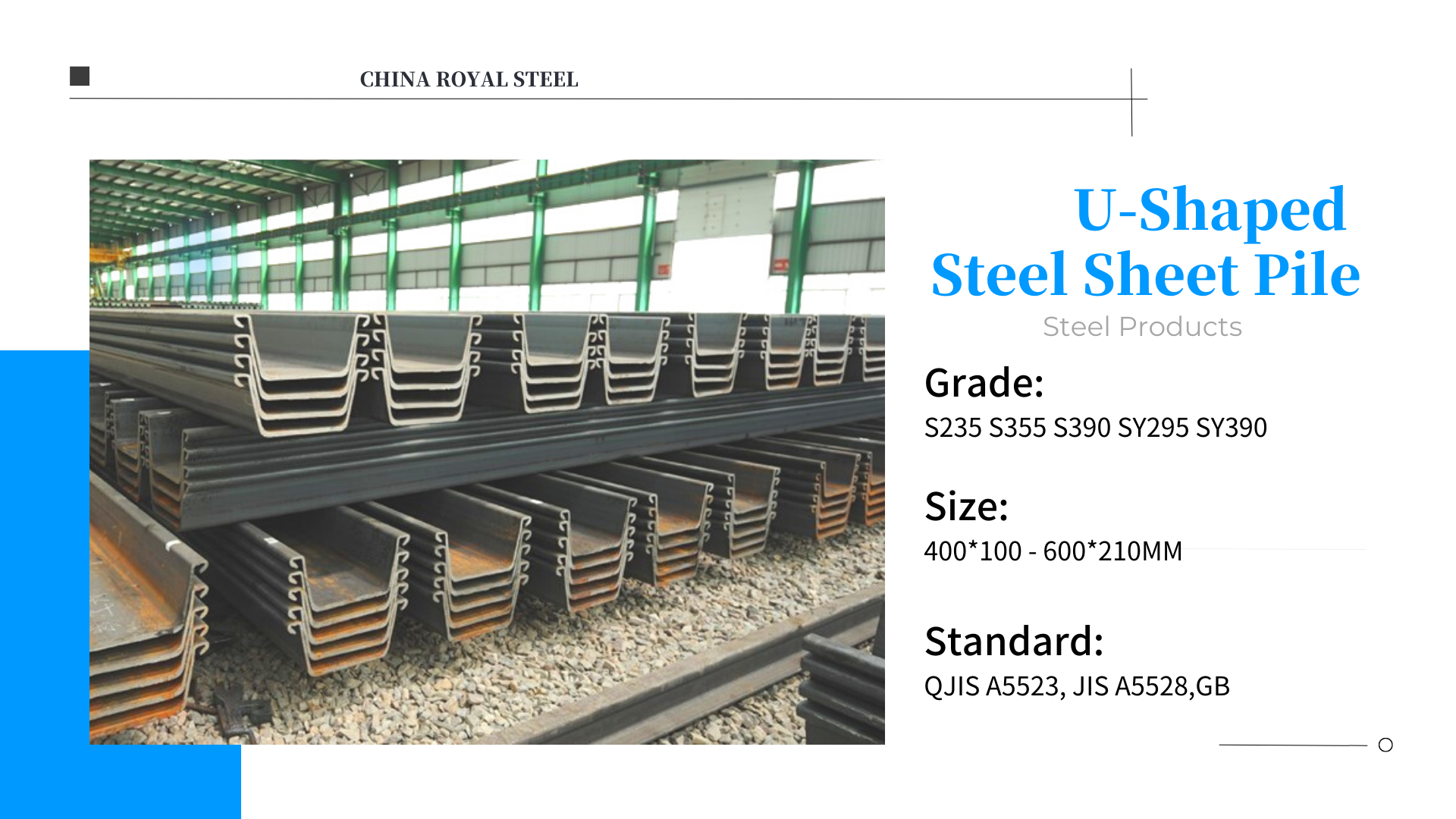 Wholesale Hot Sales All Types Of Steel Sheet Pile Hot Rolled U Z Type ...